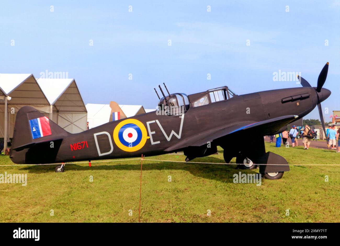Boulton Paul Defiant 1 8370M / N1671 Stock Photo - Alamy