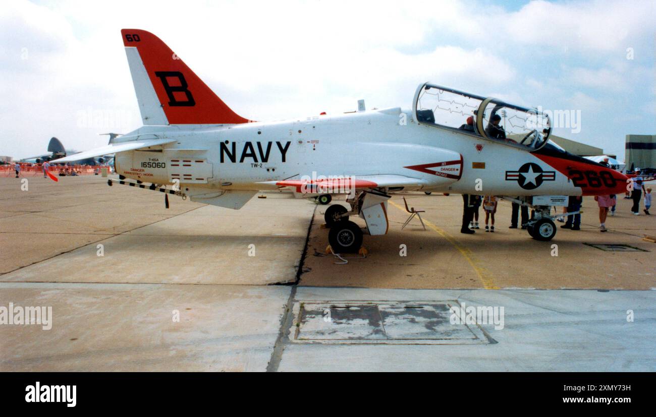 McDonnell Douglas / British Aerospace T-45A Goshawk 165060 Stock Photo ...