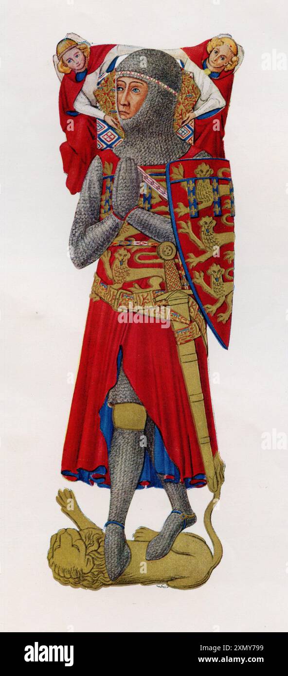 Medieval knight armour with shield hi-res stock photography and images ...