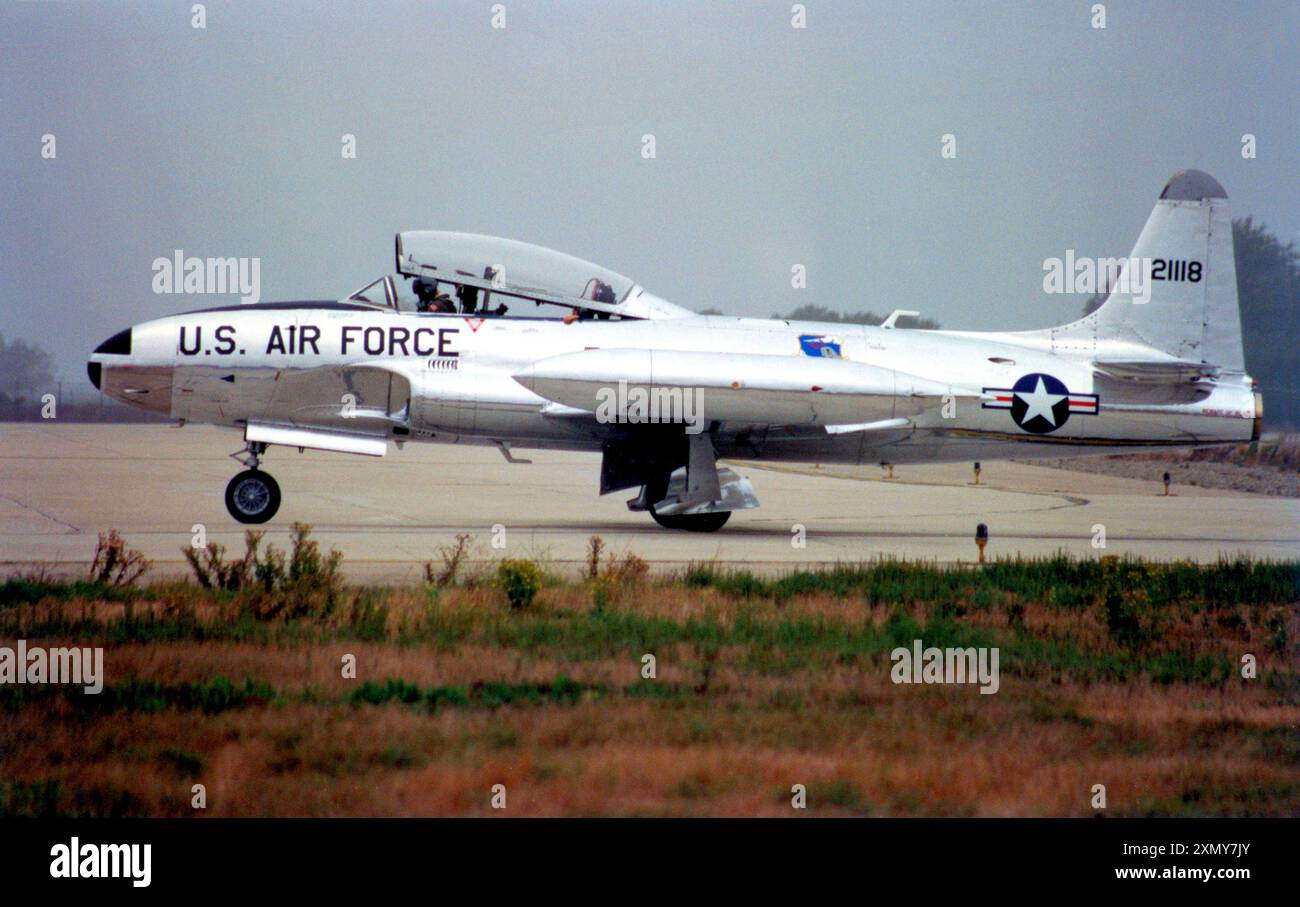 Lockheed t 33 silver star 3 hi-res stock photography and images - Alamy