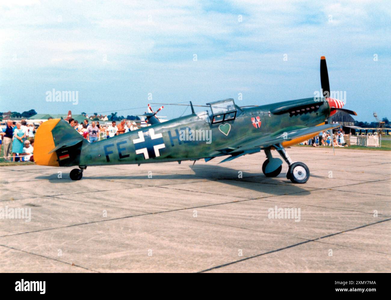 Hispano HA.1112-M1L Buchon D-FEHD Stock Photo - Alamy