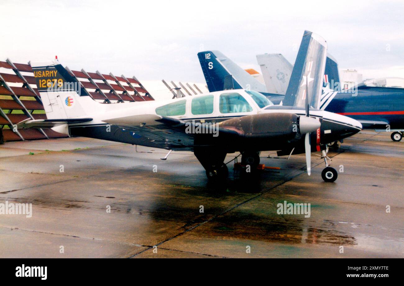 United States Army - Beech T-42A Cochise 65-12679 (MSN TF.1), seen on ...