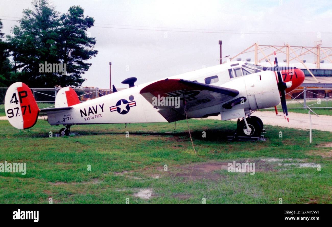 Beech c 45 aircraft hi-res stock photography and images - Alamy