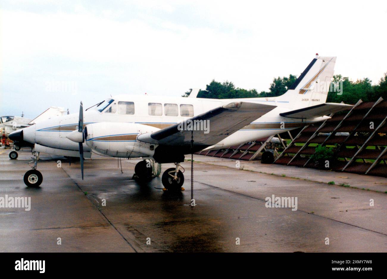 Beech 65-B80 Queen Air Stock Photo - Alamy