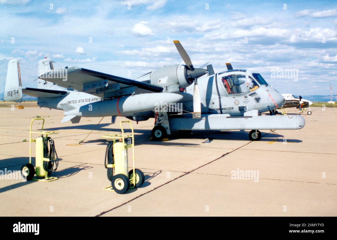 Grumman OV-1D Mohawk 68-15954 Stock Photo - Alamy