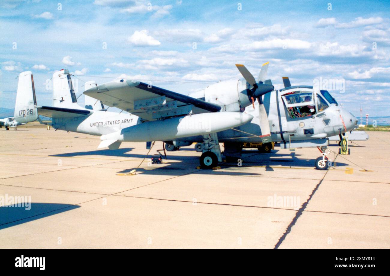 Grumman OV-1D Mohawk 69-17026 Stock Photo - Alamy