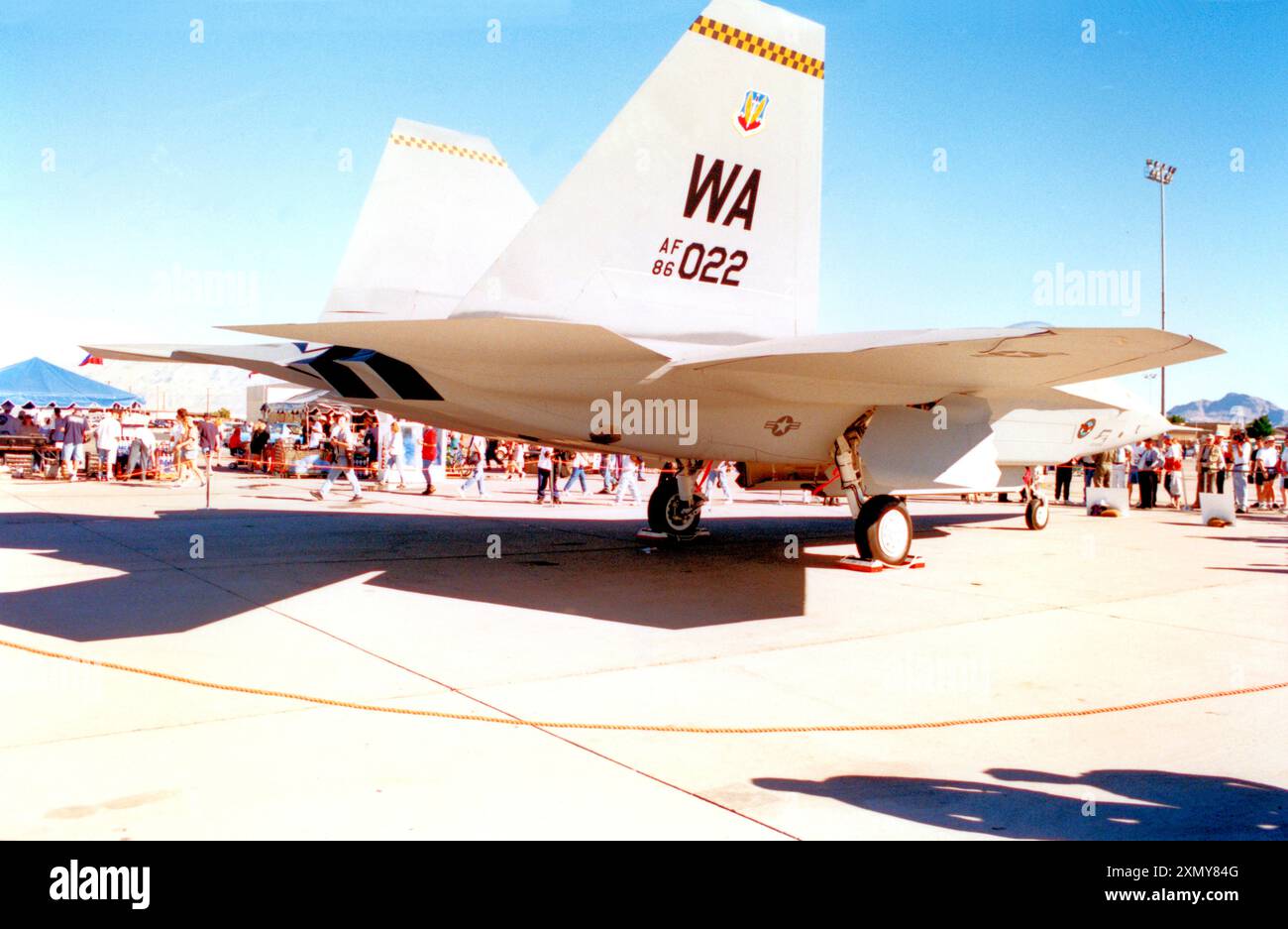Lockheed YF-22A 87-0701 Stock Photo - Alamy