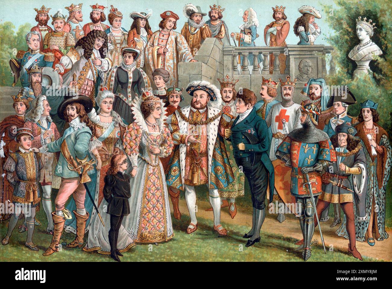 Kings and queens history hi-res stock photography and images - Alamy