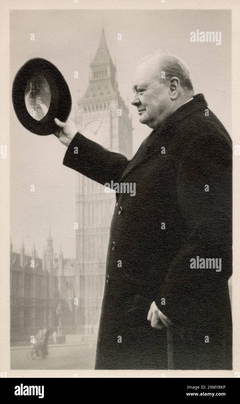 Sir Winston Churchill Stock Photo - Alamy
