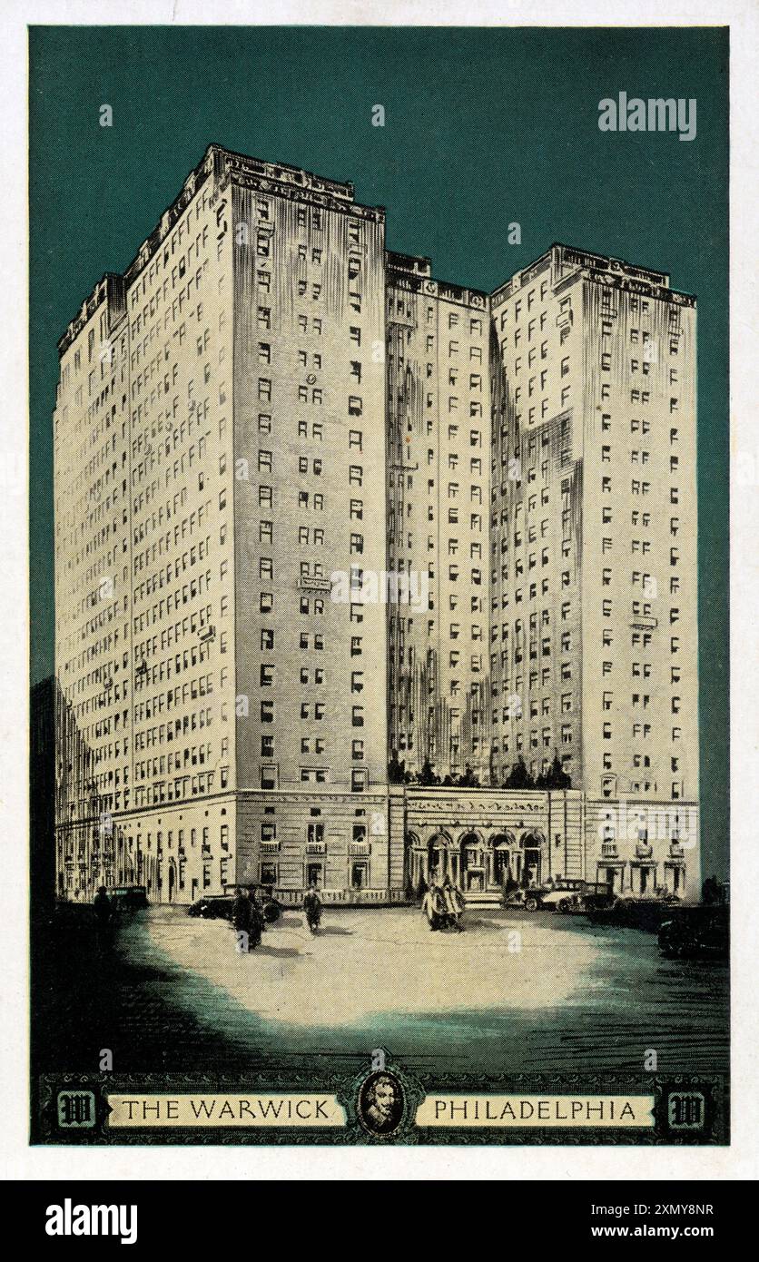 The Warwick Hotel, Philadelphia, Pennsylvania, USA Stock Photo - Alamy