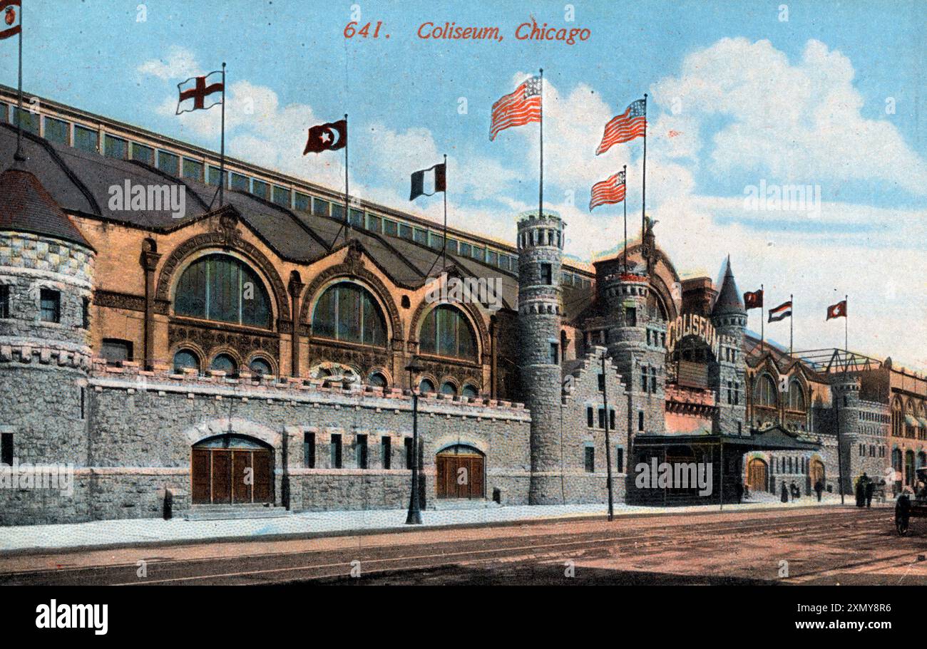 Chicago coliseum hi-res stock photography and images - Alamy