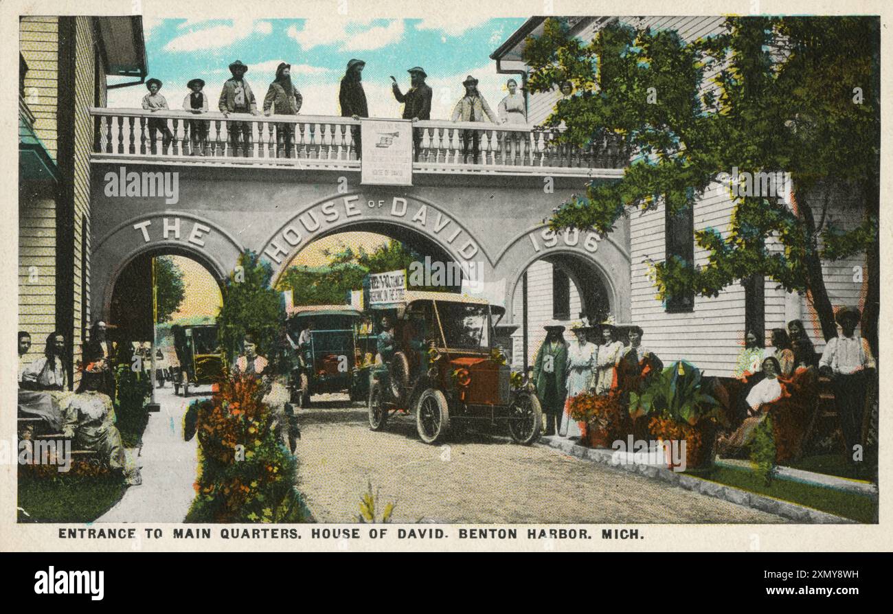 David entrance hi-res stock photography and images - Alamy