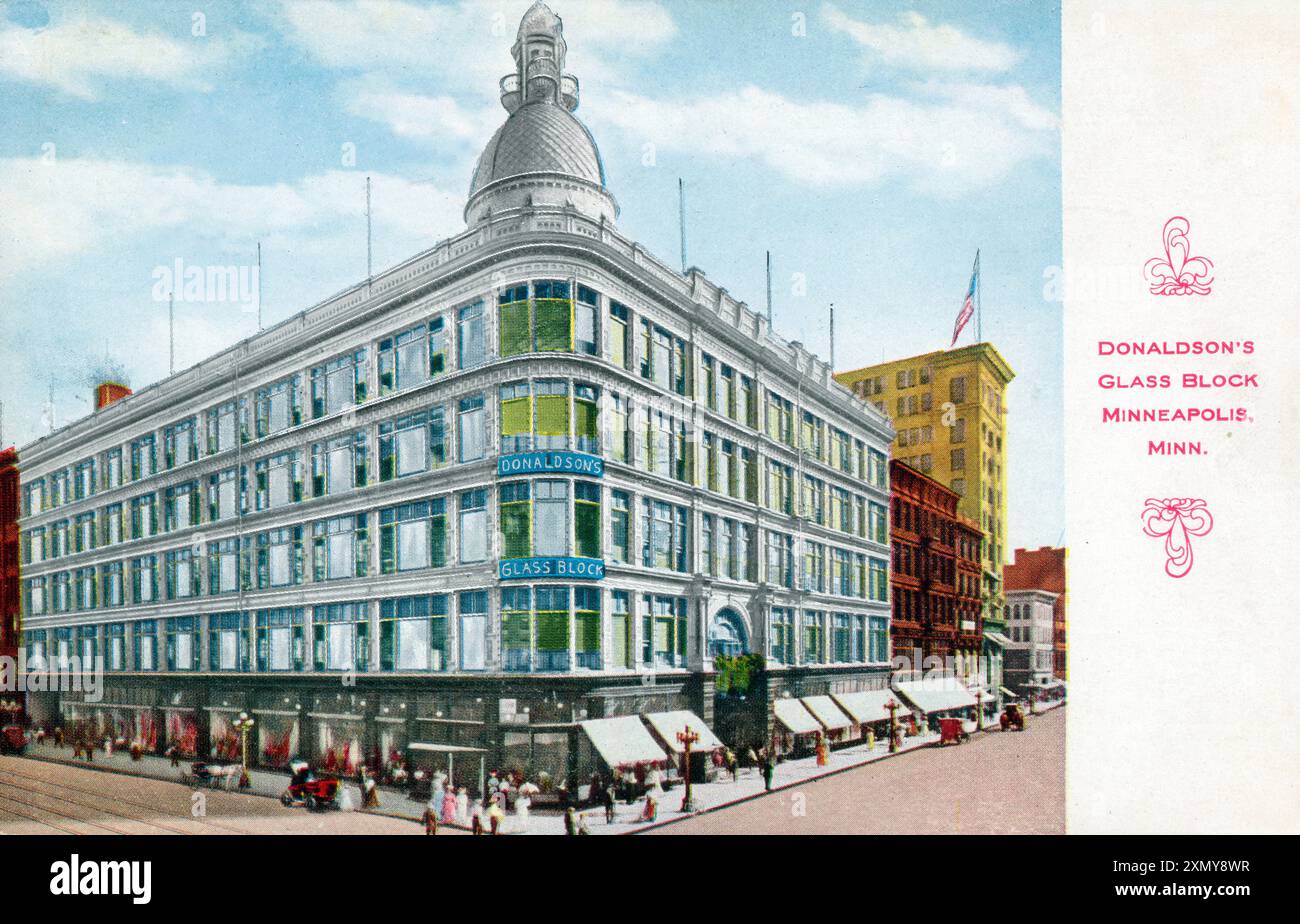 Donaldson's Glass Block Department Store, Minneapolis Stock Photo - Alamy