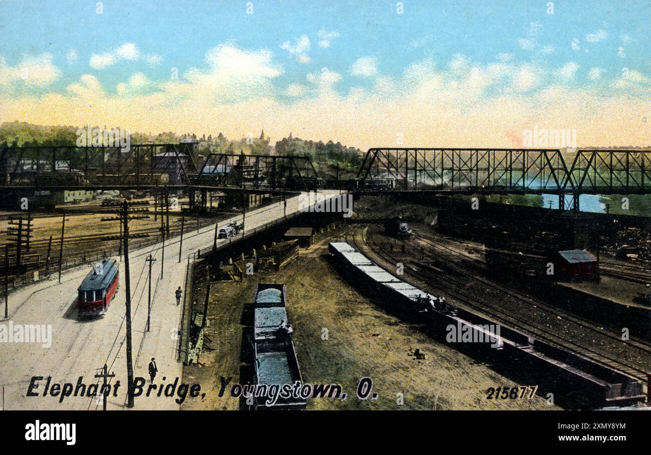 Elephant Bridge, Youngstown, Ohio, USA Stock Photo - Alamy