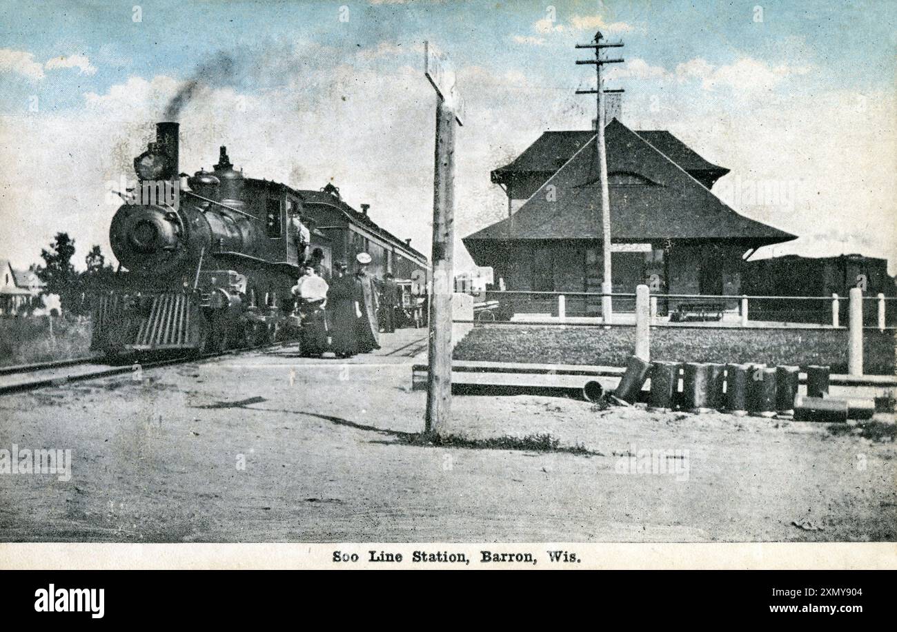 Soo line railway hi-res stock photography and images - Alamy