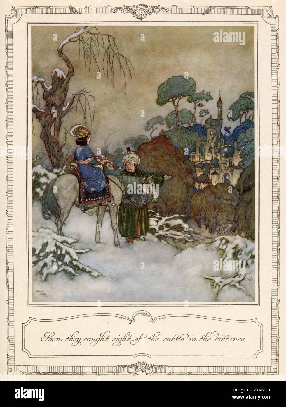 "Soon they caught sight of the calendar in the distance." Beauty is ...