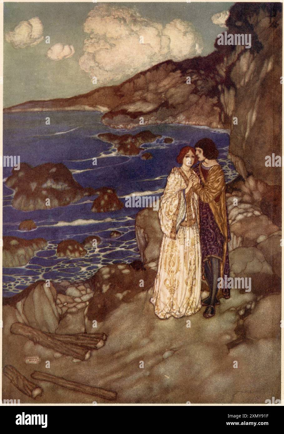 The Tempest by William Shakespeare. Act III, Scene I. Ferdinand: Here's ...