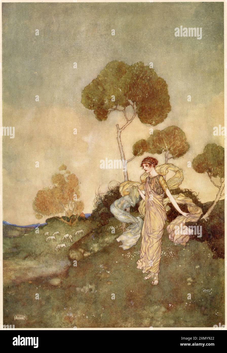 Edmund dulac the tempest hi-res stock photography and images - Alamy
