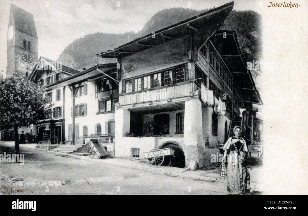 Traditional bernese costume hi-res stock photography and images - Alamy