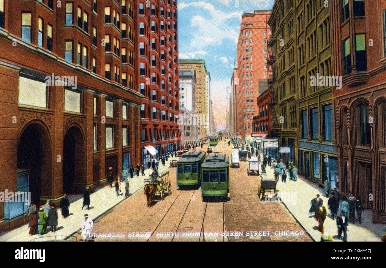 North dearborn street hi-res stock photography and images - Alamy