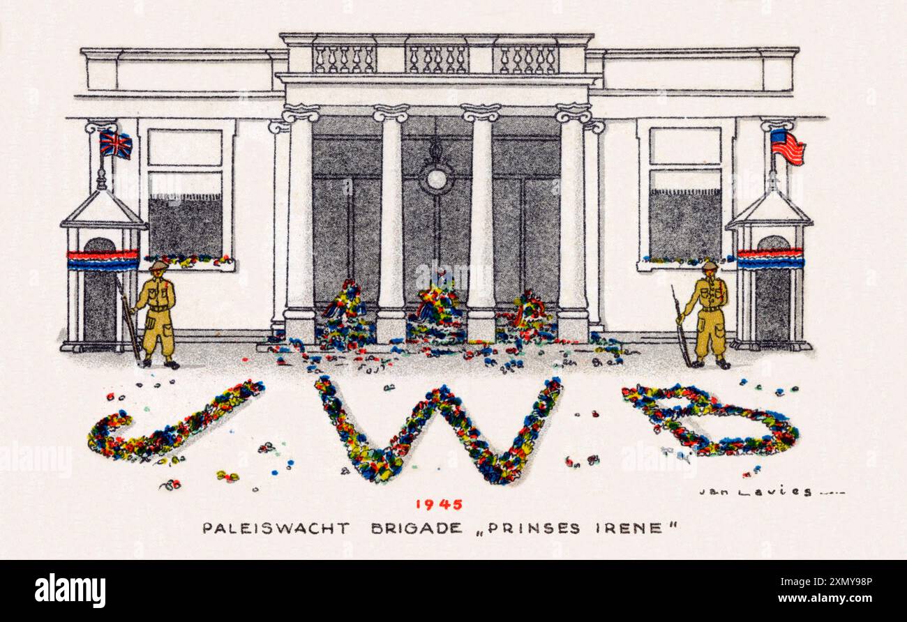 The Princess Irene Fusiliers Guards Regiment Stock Photo - Alamy