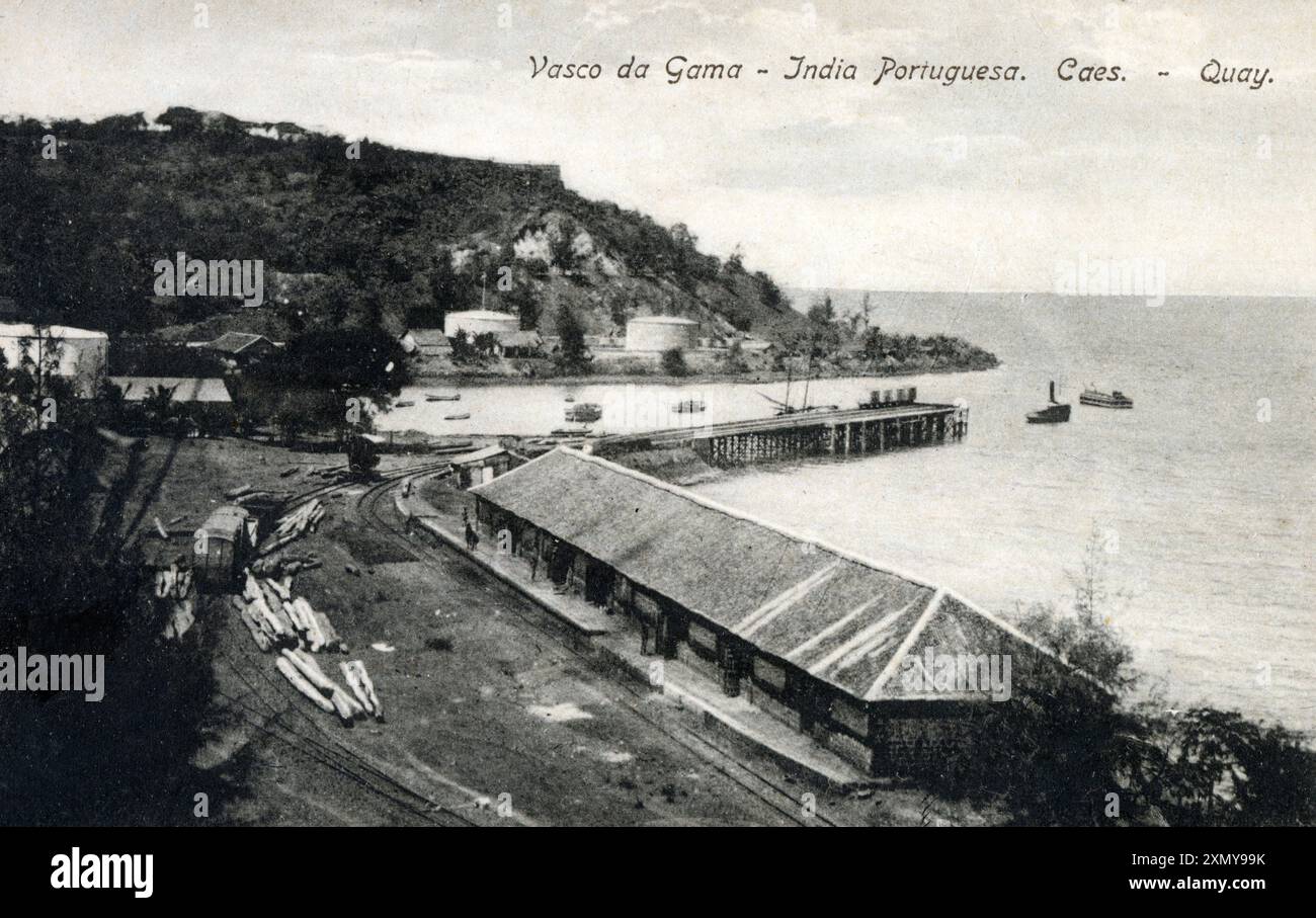 The Quay - Vasco da GamaMormugao peninsula, Goa, India Stock Photo - Alamy