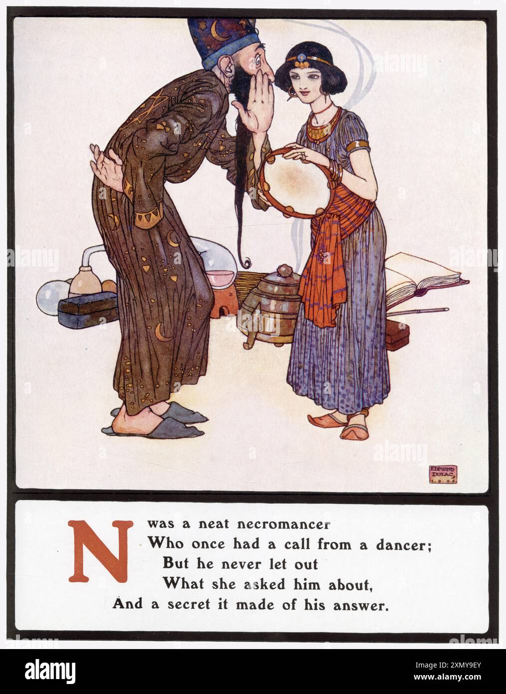 N was a neat necromancer Stock Photo - Alamy