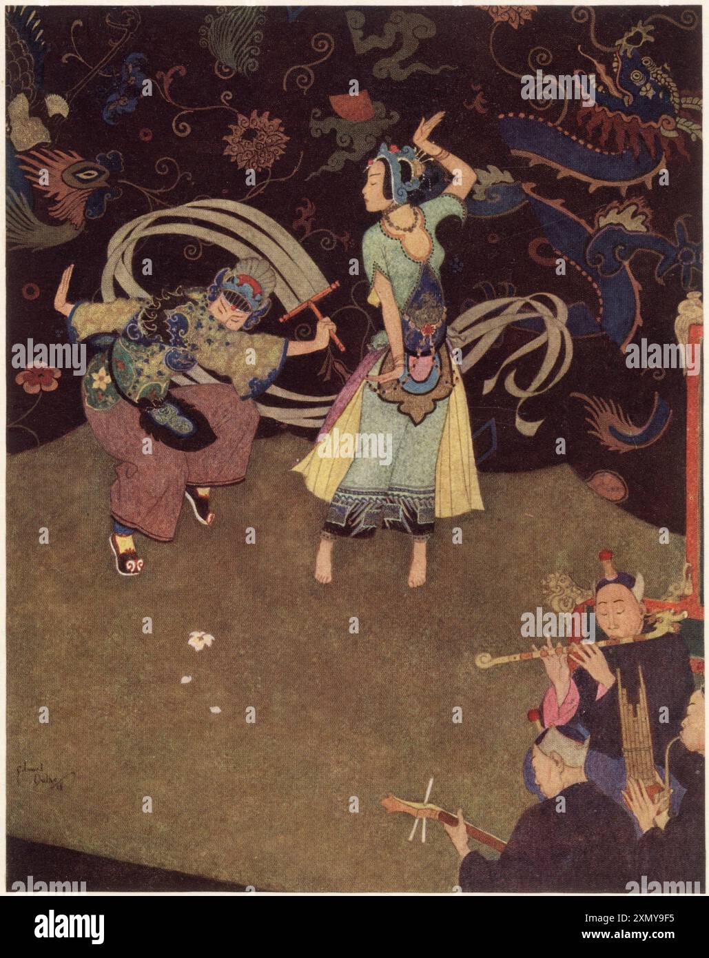 Aladdin's nuptial dance Stock Photo - Alamy