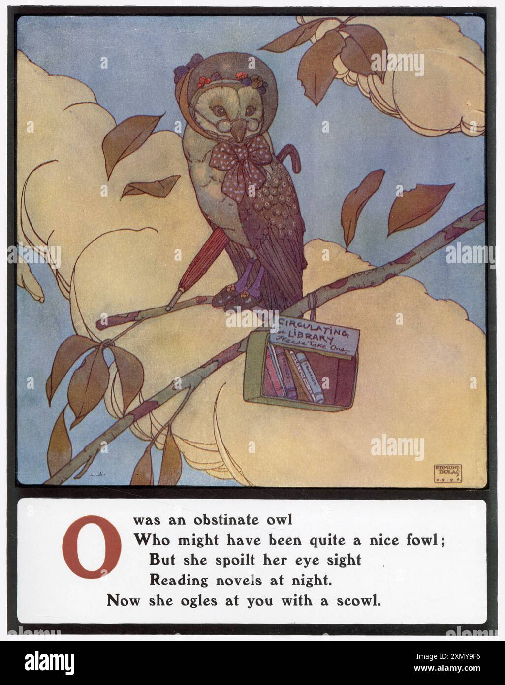 Birds owls alphabet hi-res stock photography and images - Alamy