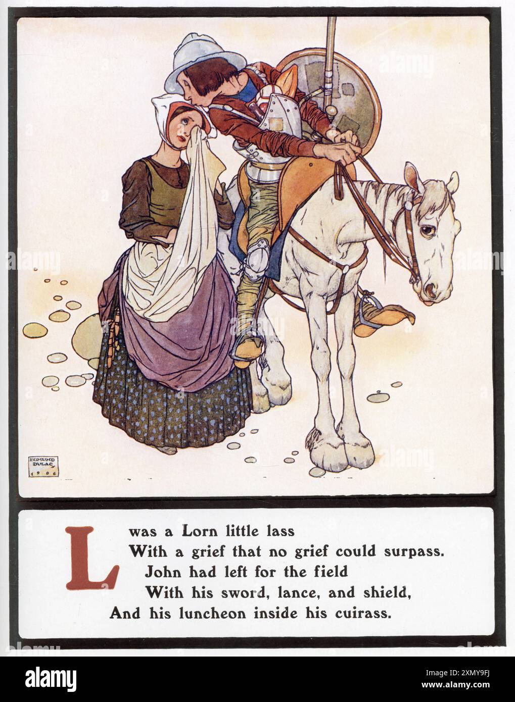 L was a Lorn little lass Stock Photo - Alamy