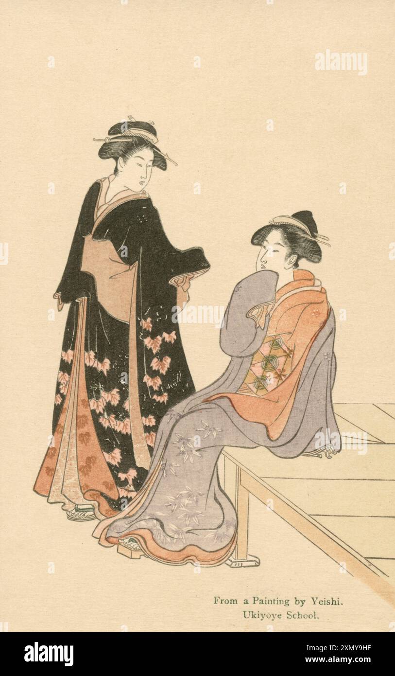 Chobunsai eishi japanese hi-res stock photography and images - Alamy