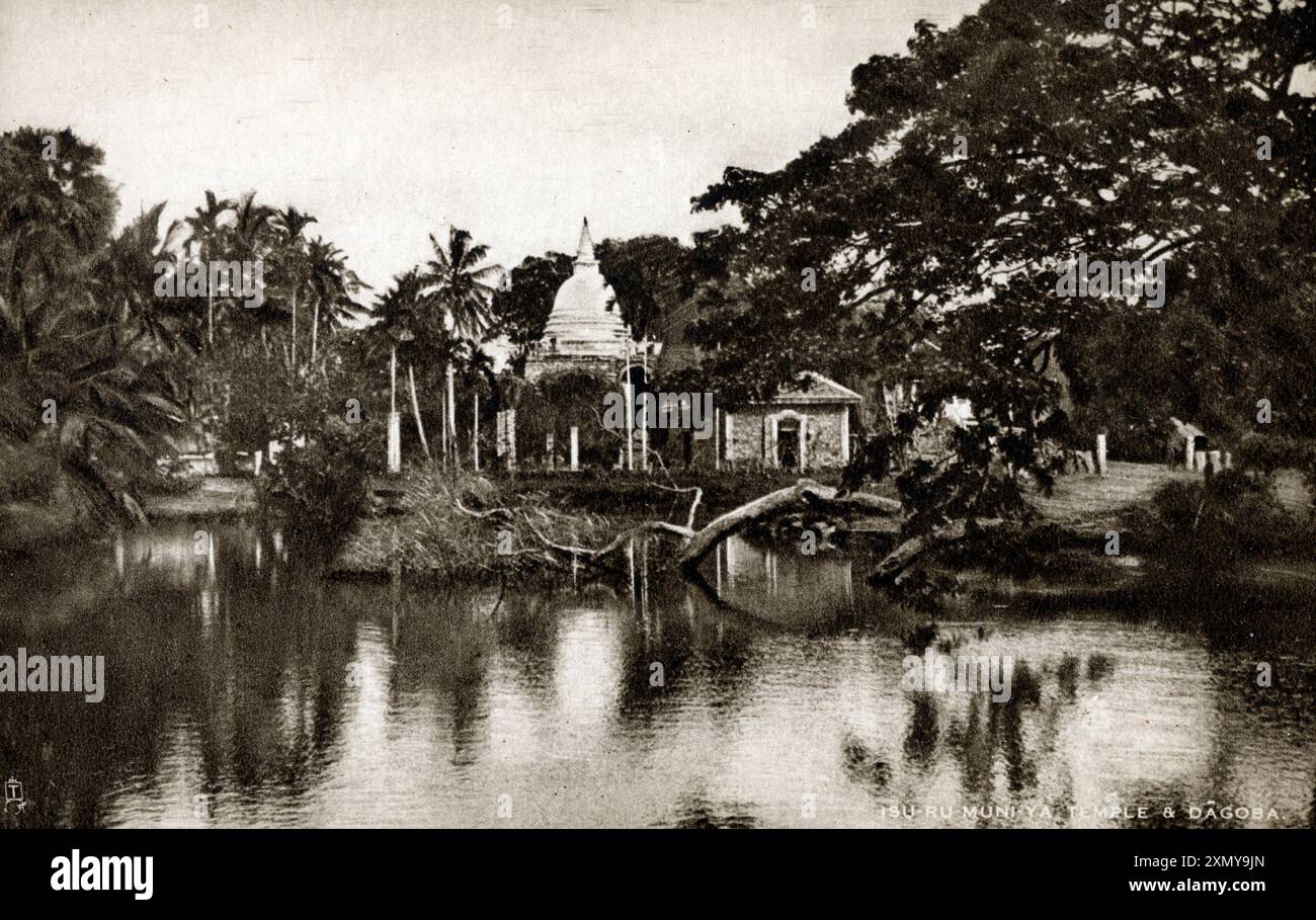 Sri lanka isurumuniya temple anuradhapura hi-res stock photography and ...