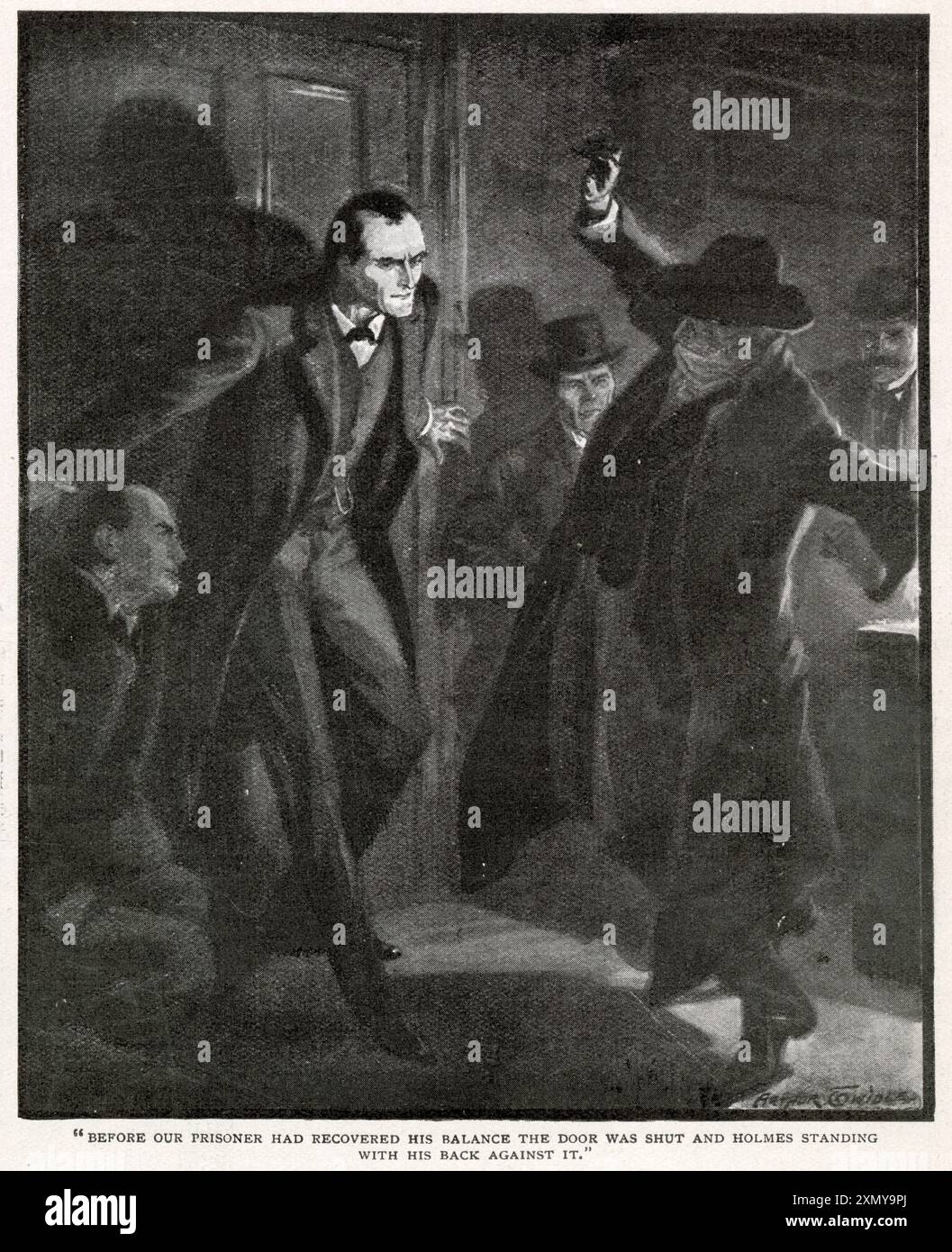 Sherlock Holmes - Adventure of The Bruce-Partington Plans Stock Photo ...