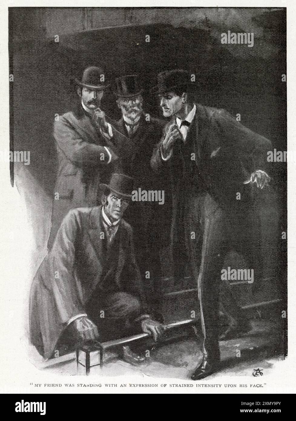 Sherlock Holmes - Adventure of The Bruce-Partington Plans Stock Photo ...