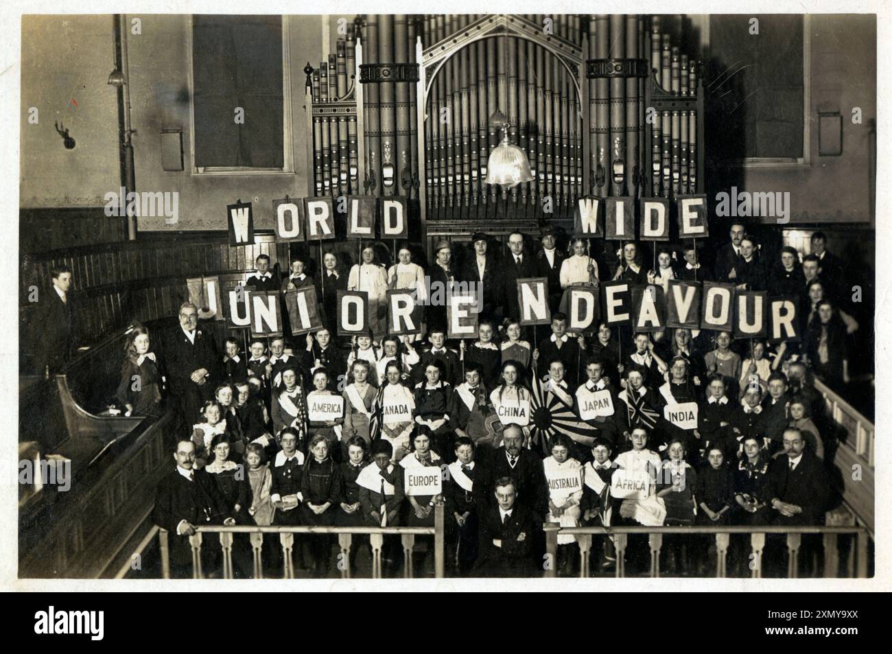 World Wide Junior Endeavour - Christian Movement Stock Photo - Alamy