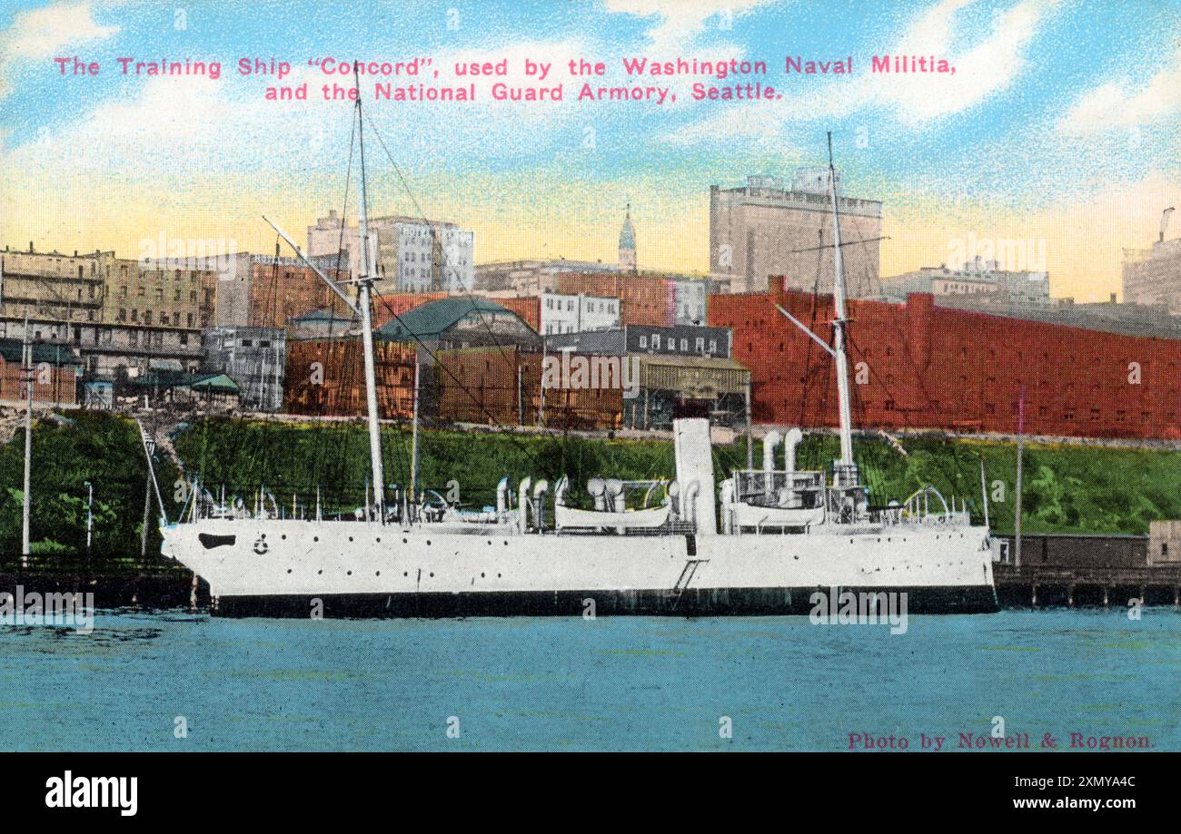 Training Ship 'Concord', Seattle, Washington, USA Stock Photo - Alamy