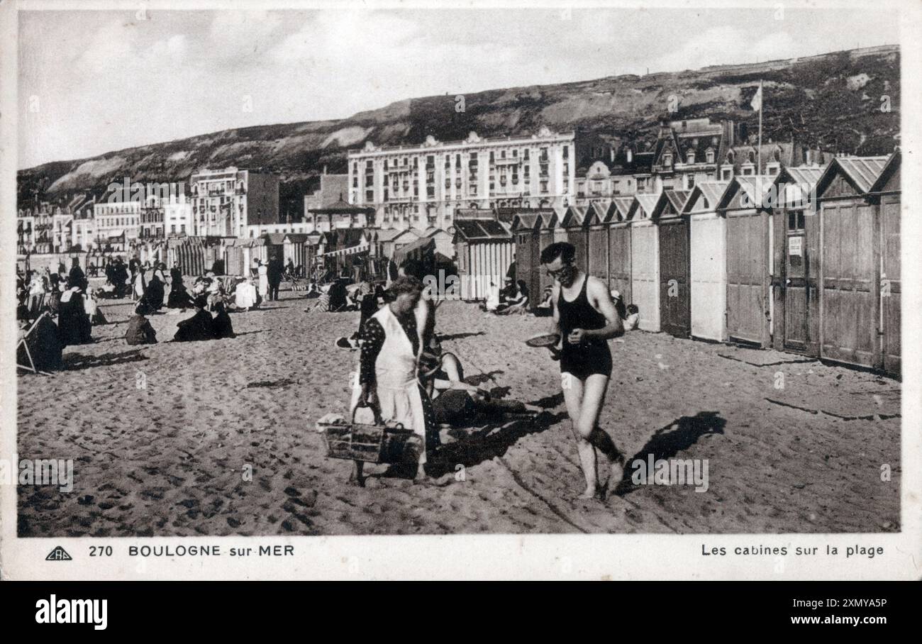 1920s beach huts hi-res stock photography and images - Alamy