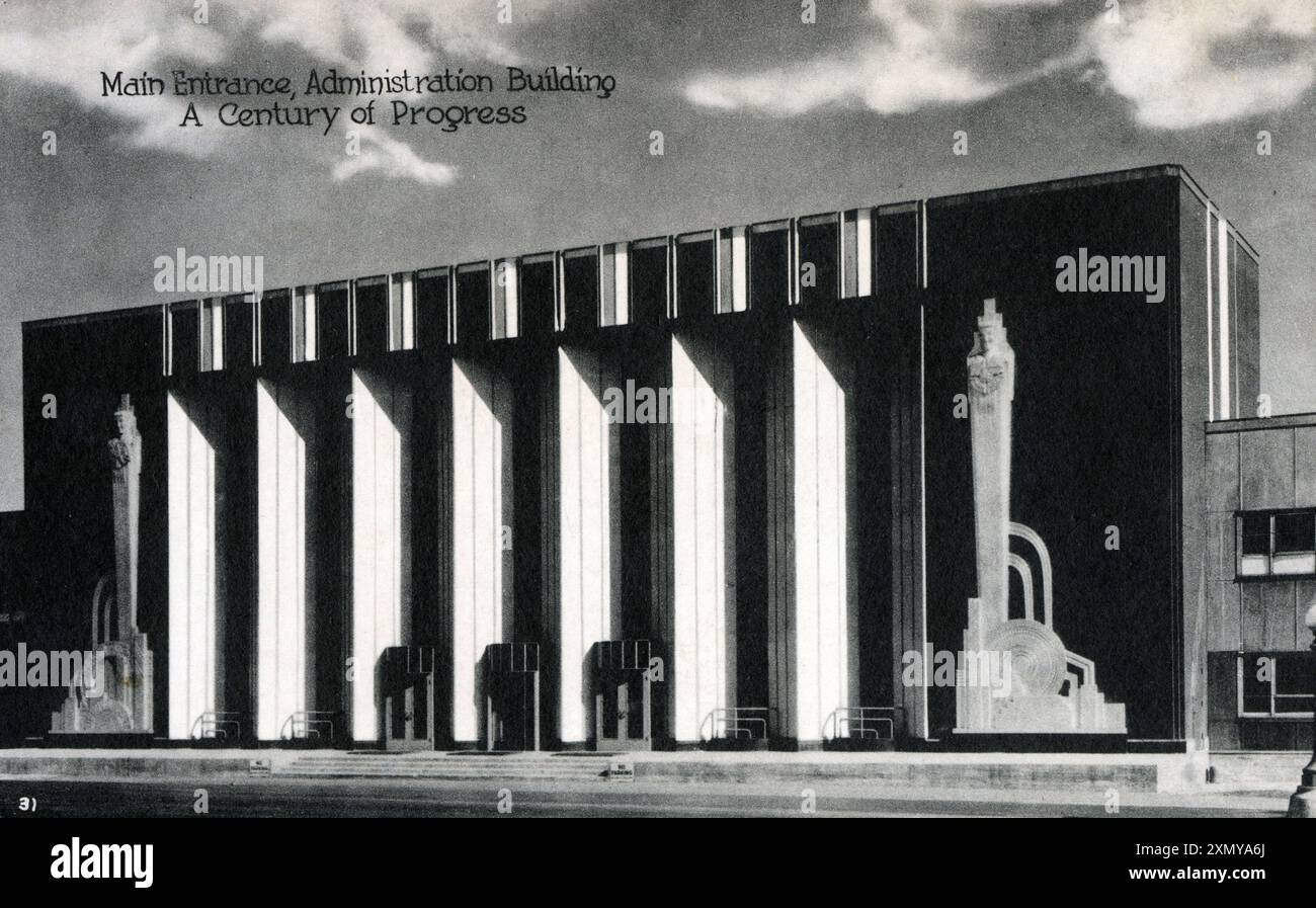A Century of Progress International Exposition - Chicago Stock Photo ...