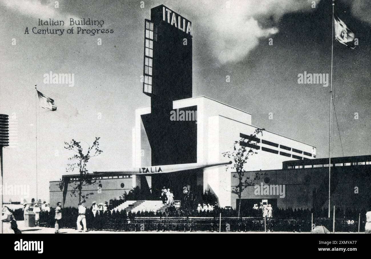 Italian Building - A Century of Progress International Exposition ...