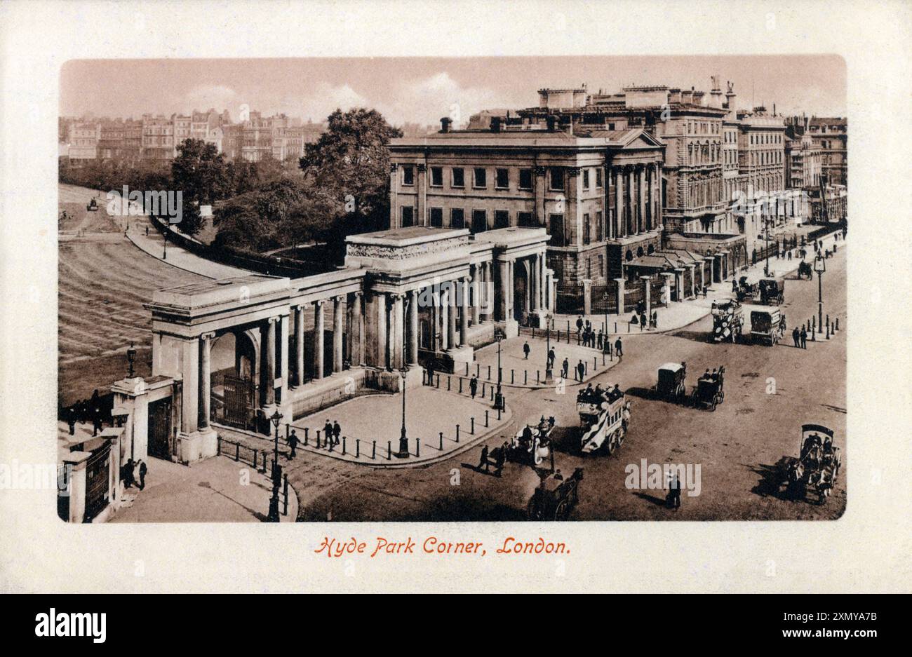 Hyde Park Corner, London Stock Photo - Alamy