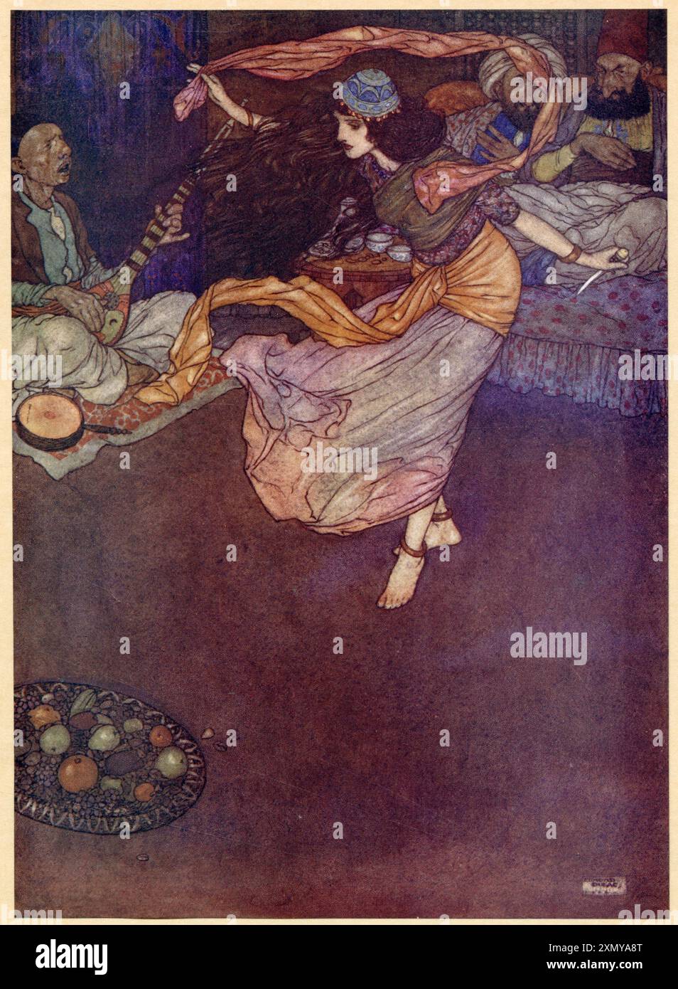 Ali Baba and the Forty Thieves Stock Photo - Alamy