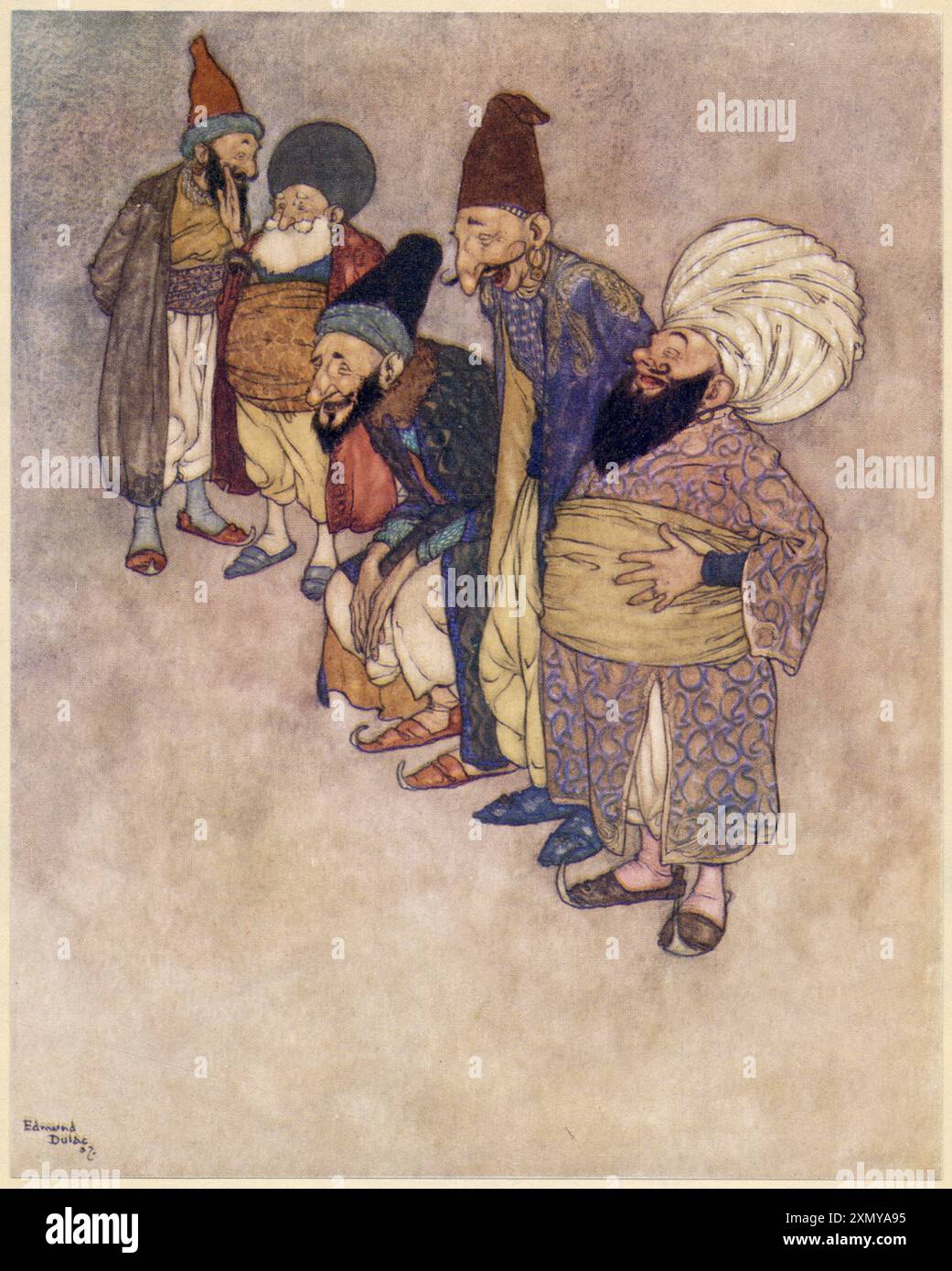 The Story of the Magic Horse Stock Photo - Alamy