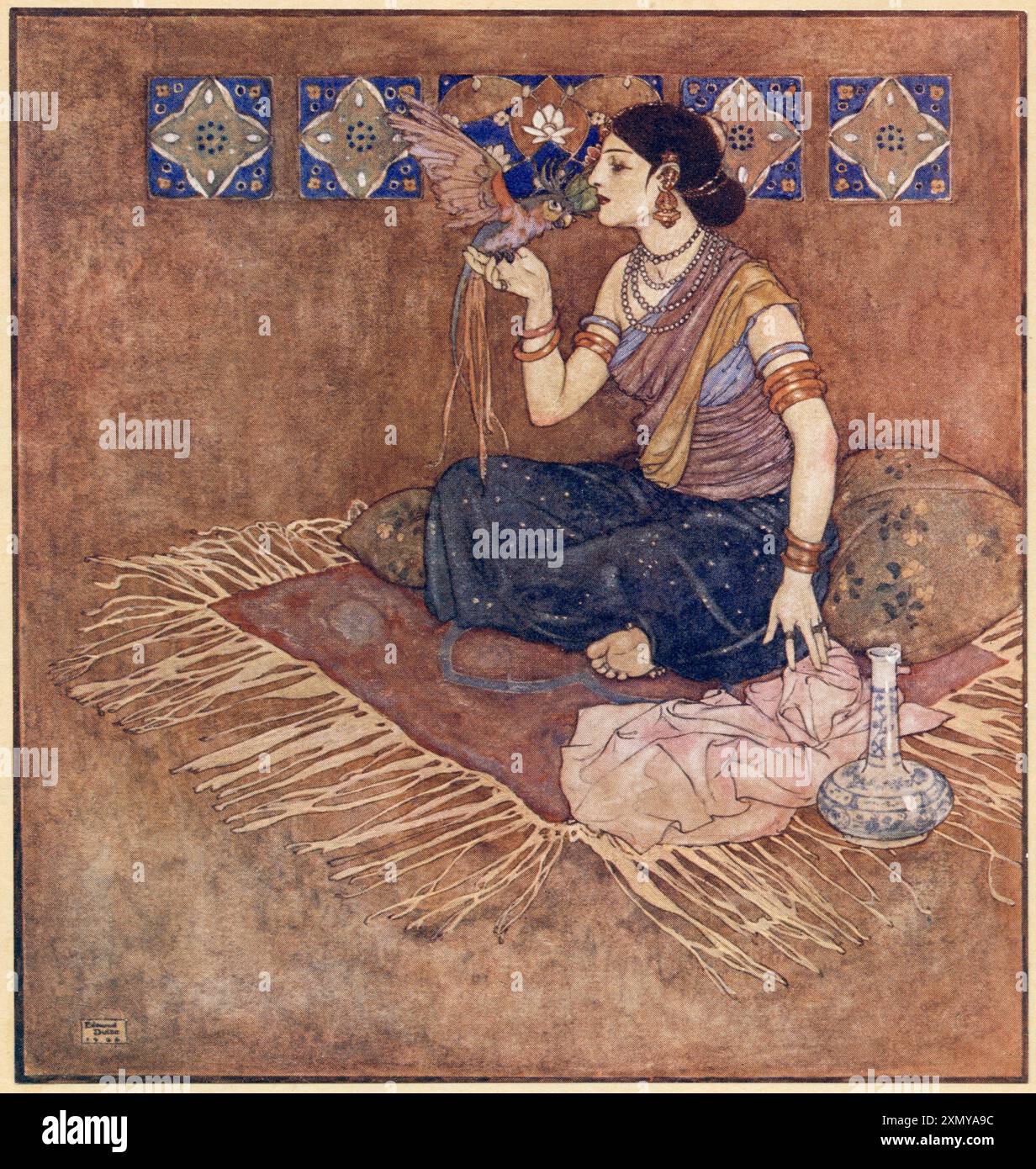 The Story of the Wicked Half-Brothers Stock Photo - Alamy