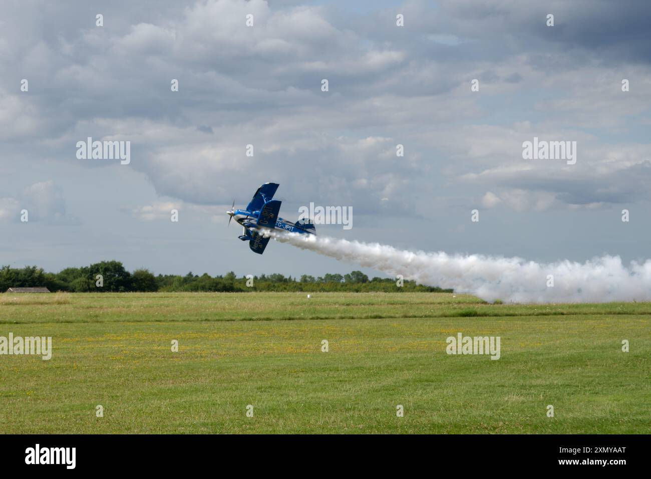 Unique three-engined Jet Pitts Special aerobatic biplane flown by Rich ...