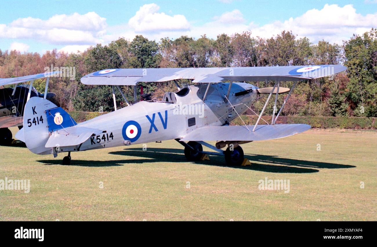 Hawker Hind G-AENP - K5414 Stock Photo - Alamy
