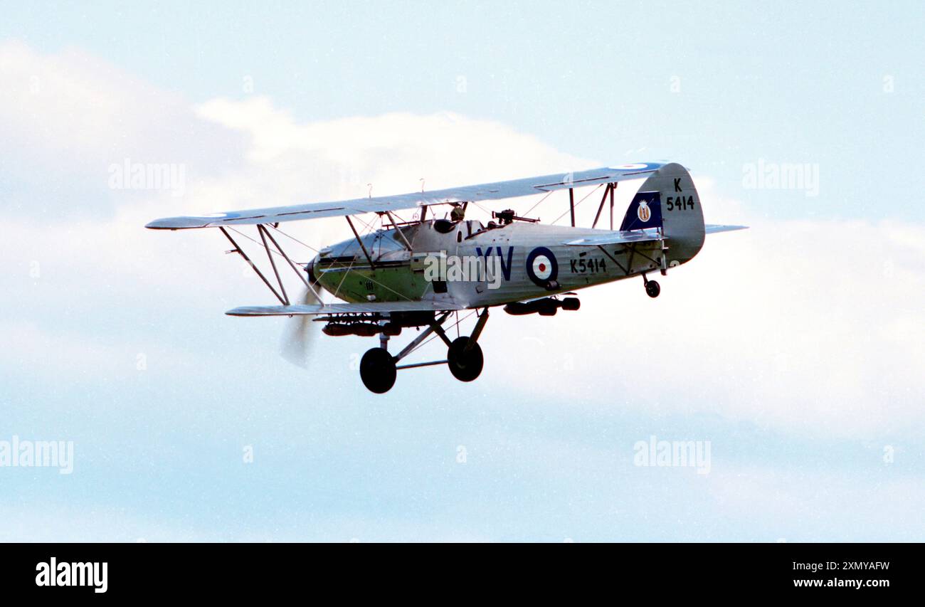 Hawker Hind G-AENP - K5414 Stock Photo - Alamy