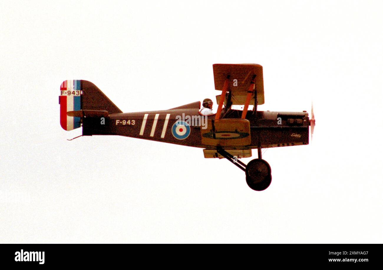 Replica Plans SE.5A G-BIHF - F-943 Stock Photo - Alamy