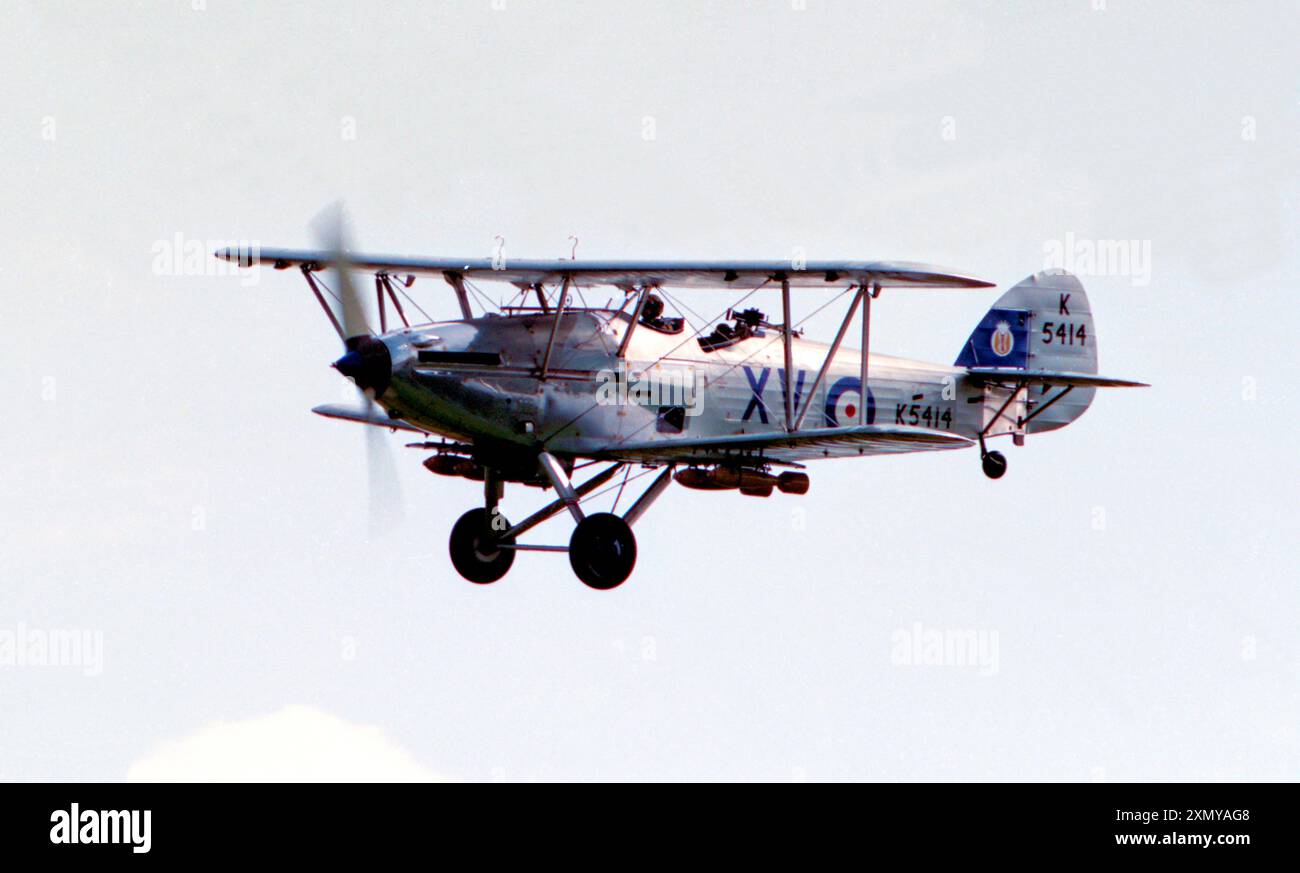 Hawker Hind G-AENP - K5414 Stock Photo - Alamy