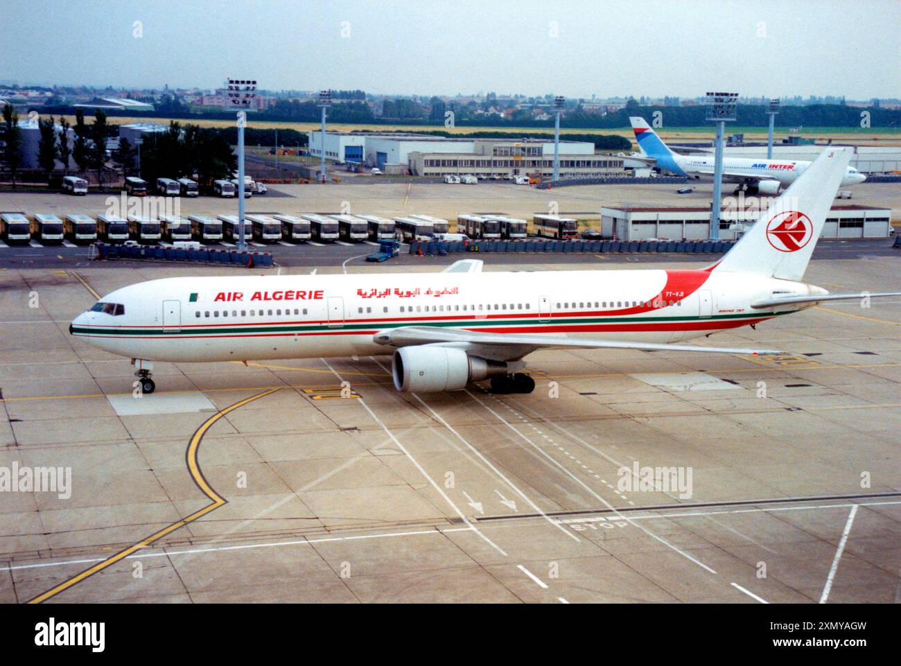 Boeing 767-3D6 7T-VJI Stock Photo - Alamy
