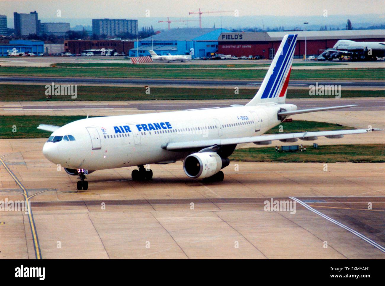Airbus A300B2-101 F-BVGA (msn 5), of Air France. Date: circa 1990 Stock ...